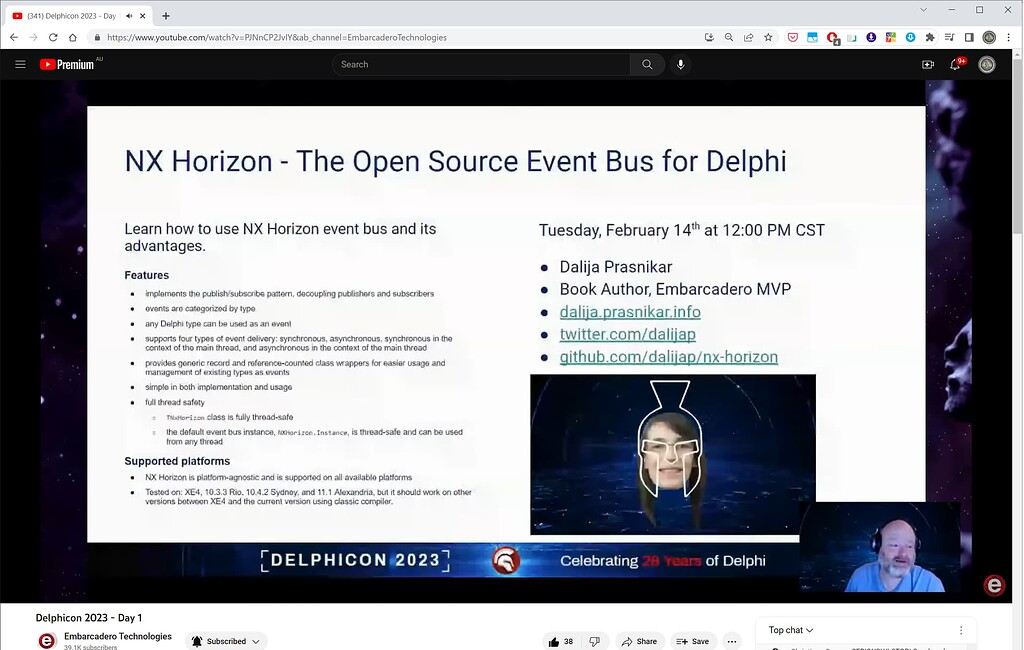 DelphiCon 2023 (Now!) - ADUG Forums